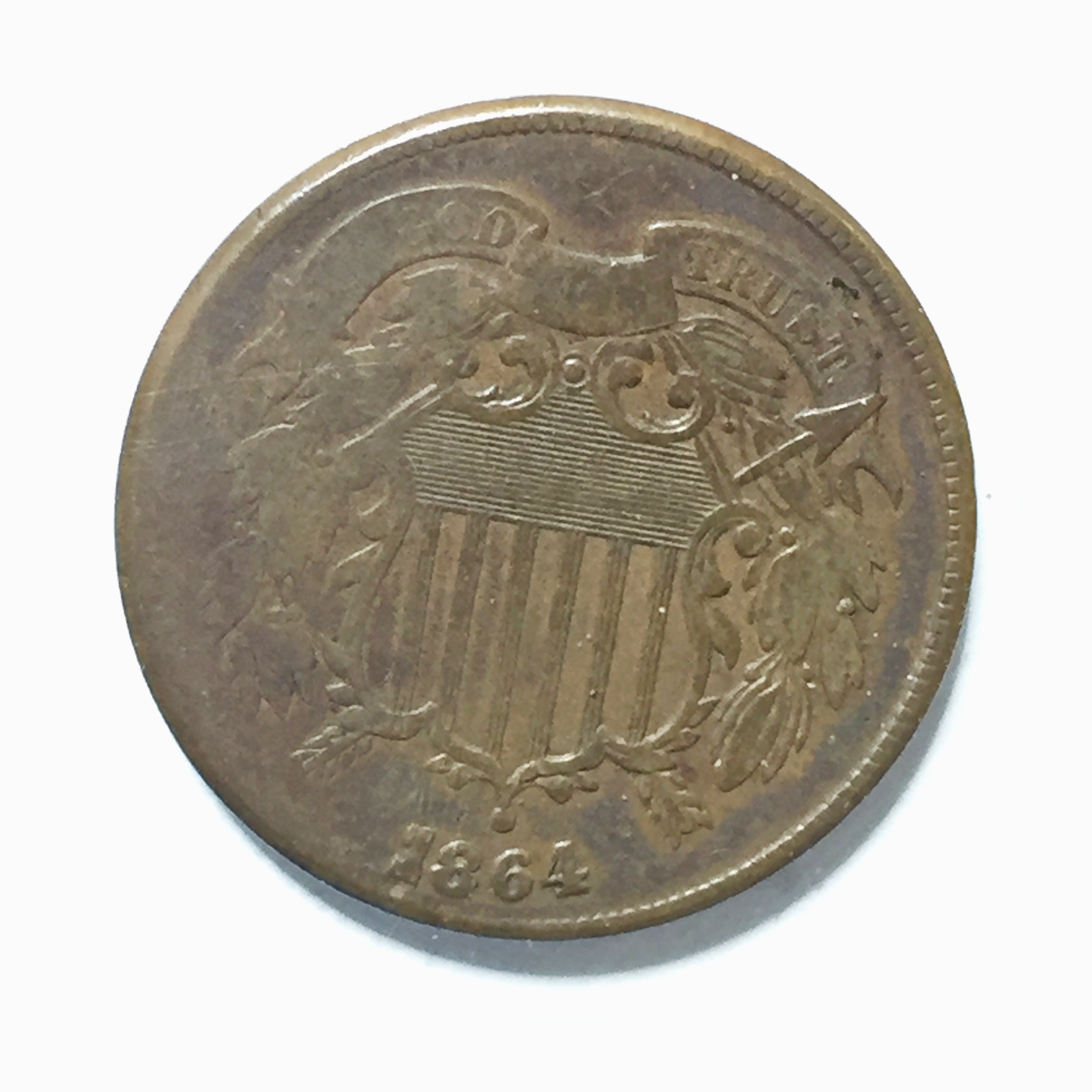 1863 2 Cent Piece*Better Grade | Property Room