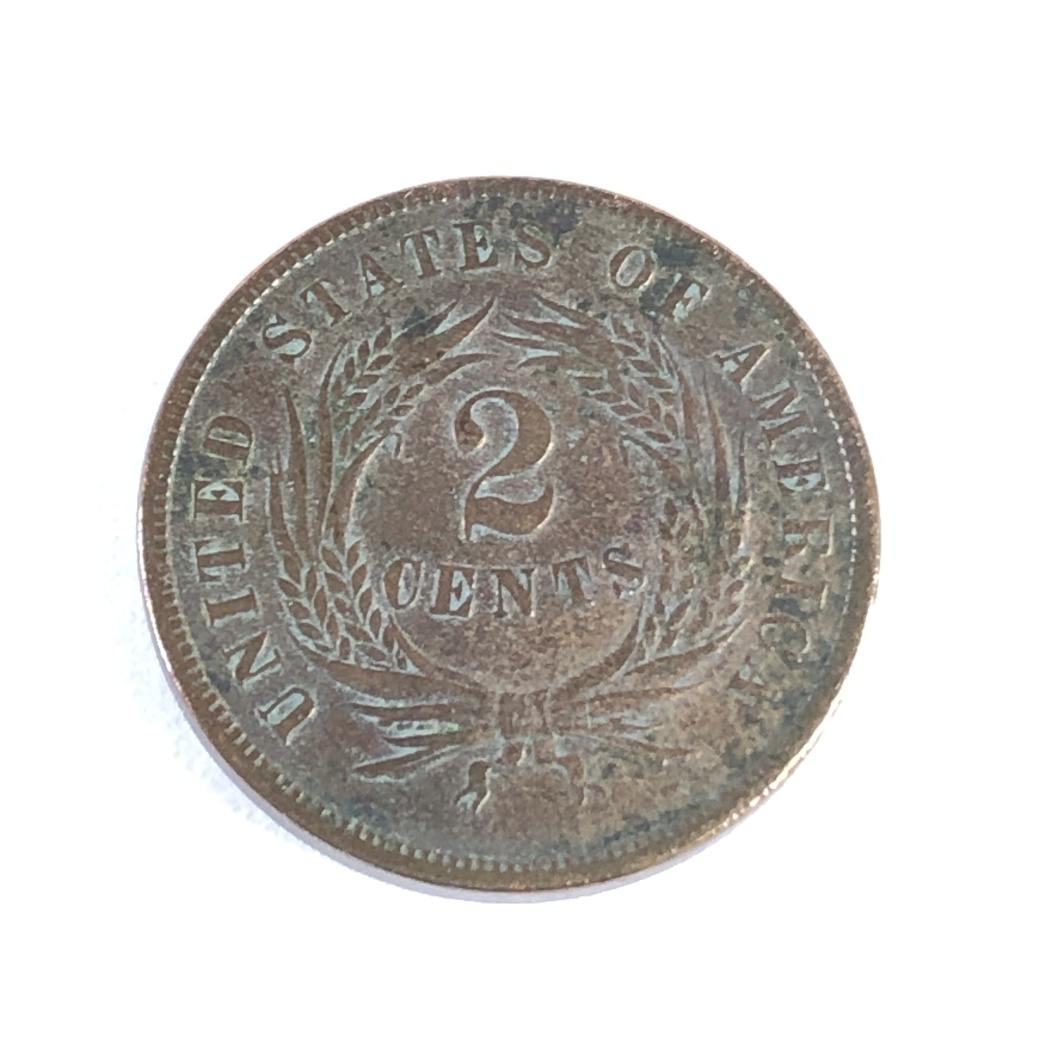 1864 US 2c Piece | Property Room