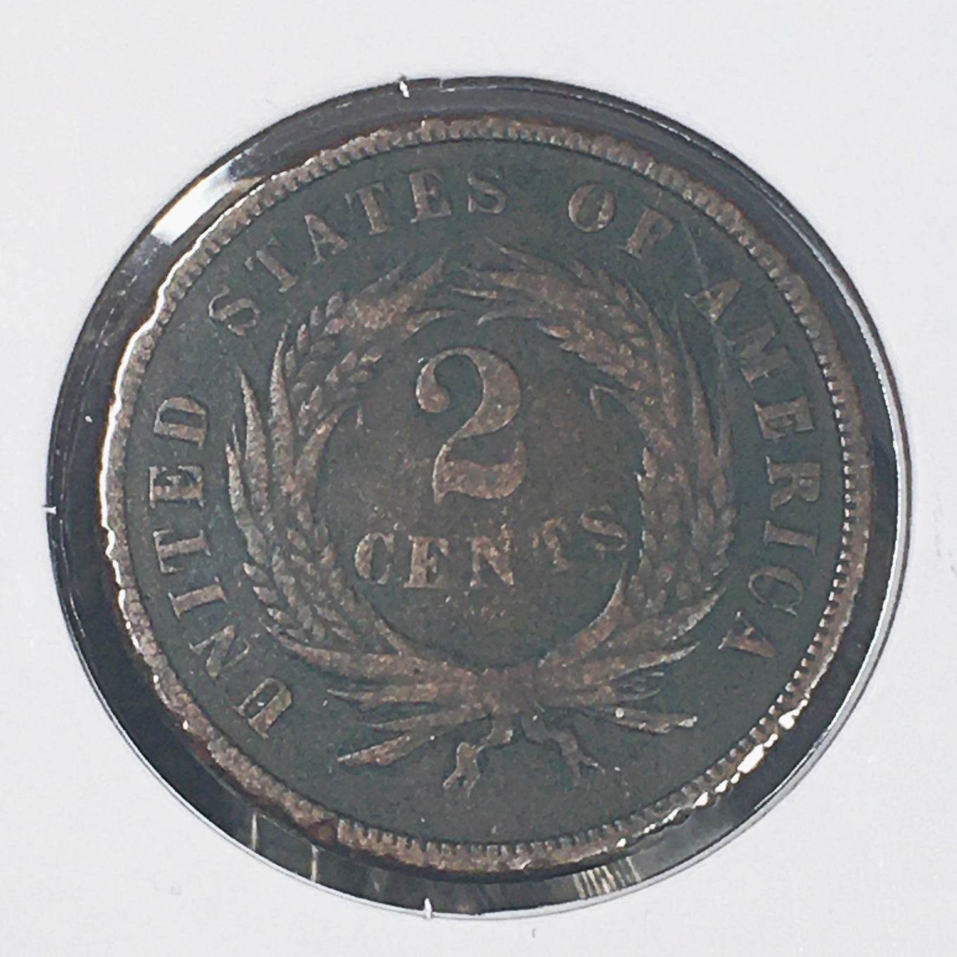 1866 US 2c Piece | Property Room