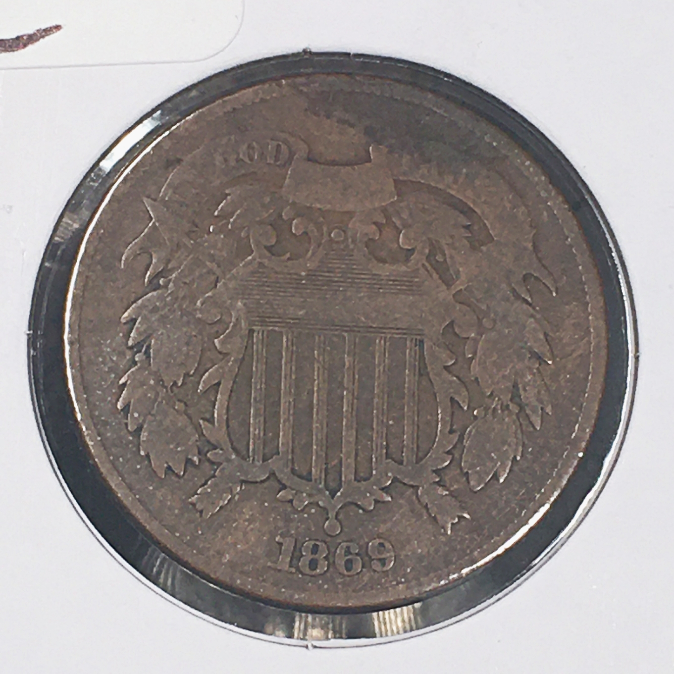 1869 US 2c Piece | Property Room