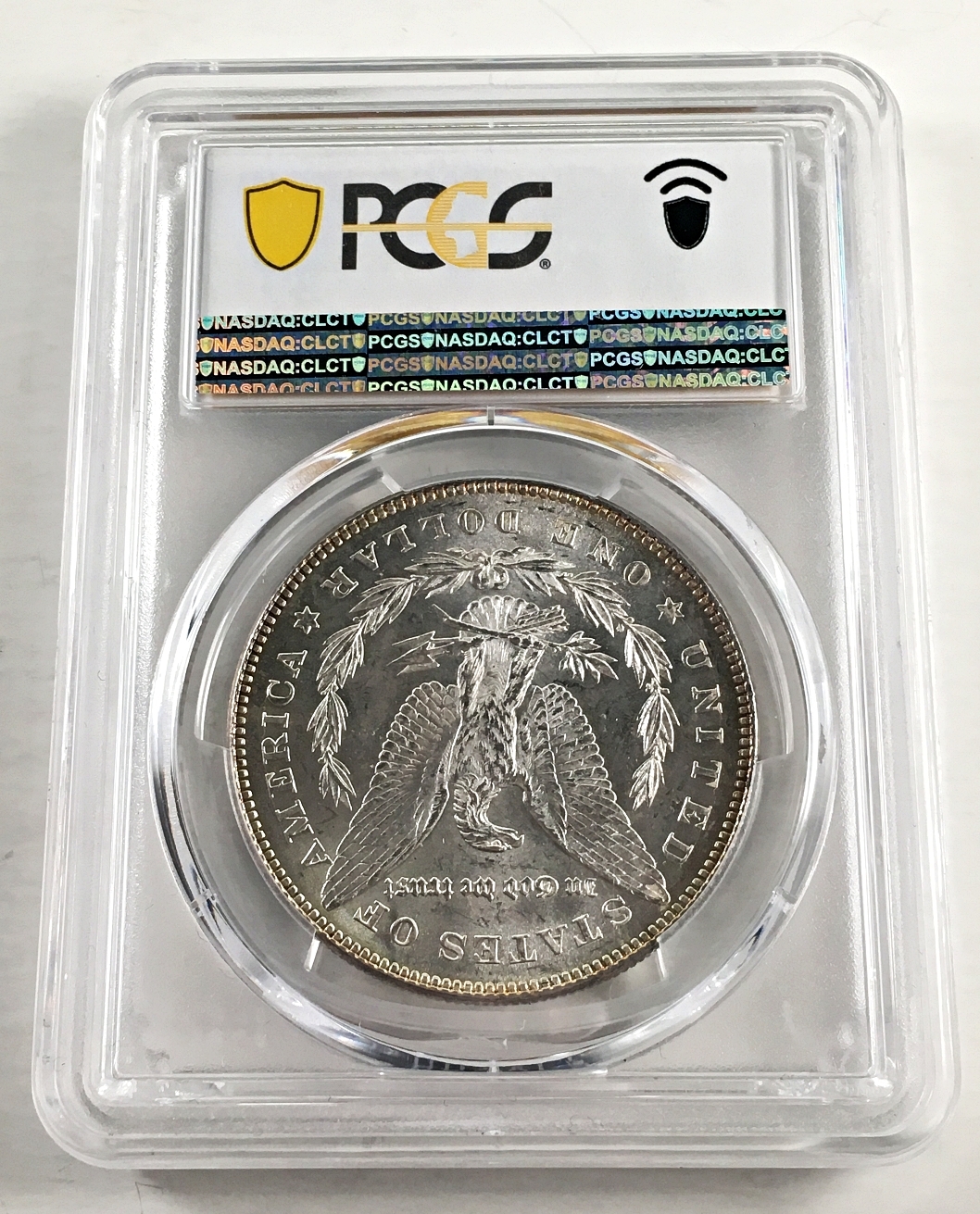 1878 7TF Rev of 78 Morgan Silver Dollar*Graded MS62 by NGC VAM196*Gold ...