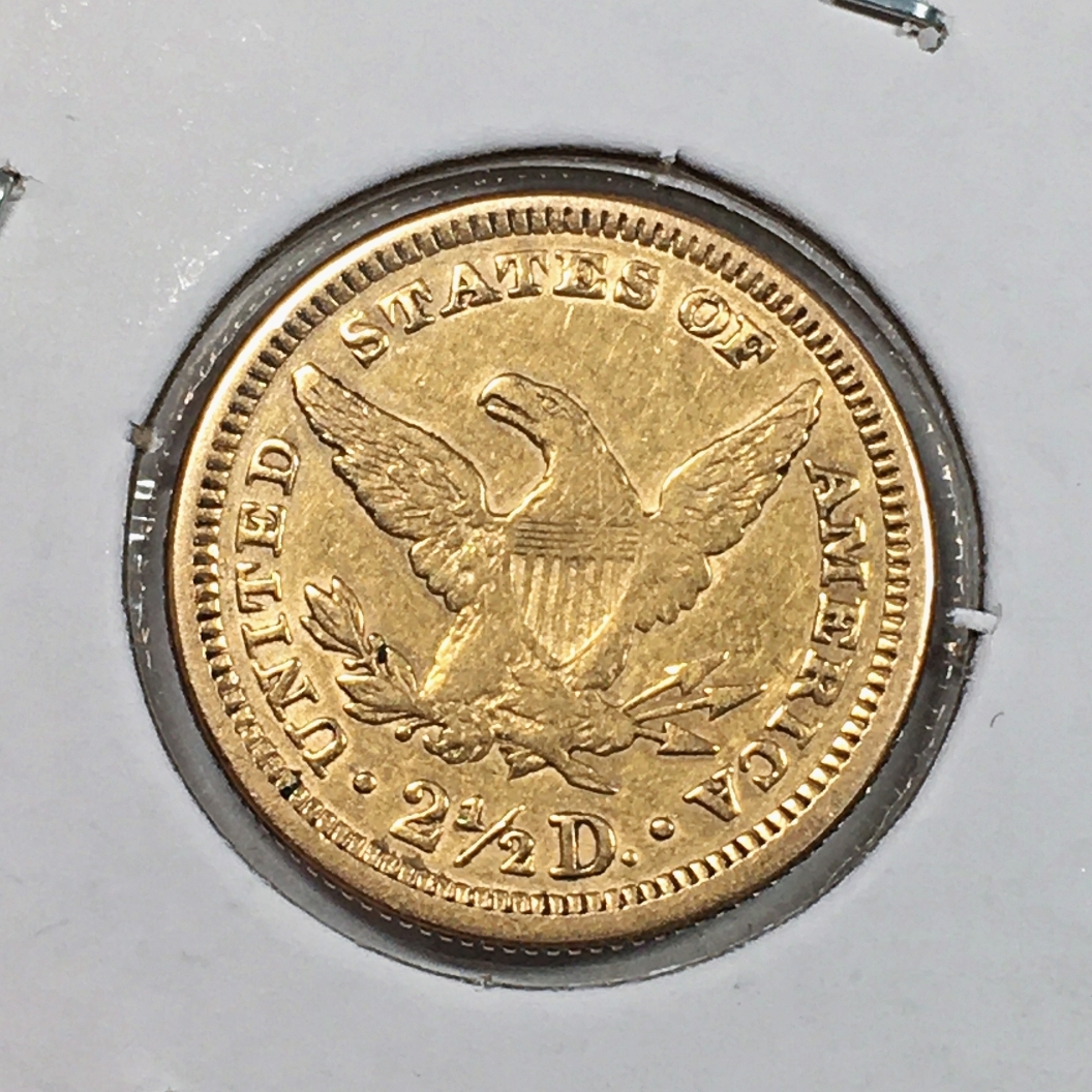 1878 Liberty Head $2-1/2 Gold Quarter Eagle | Property Room