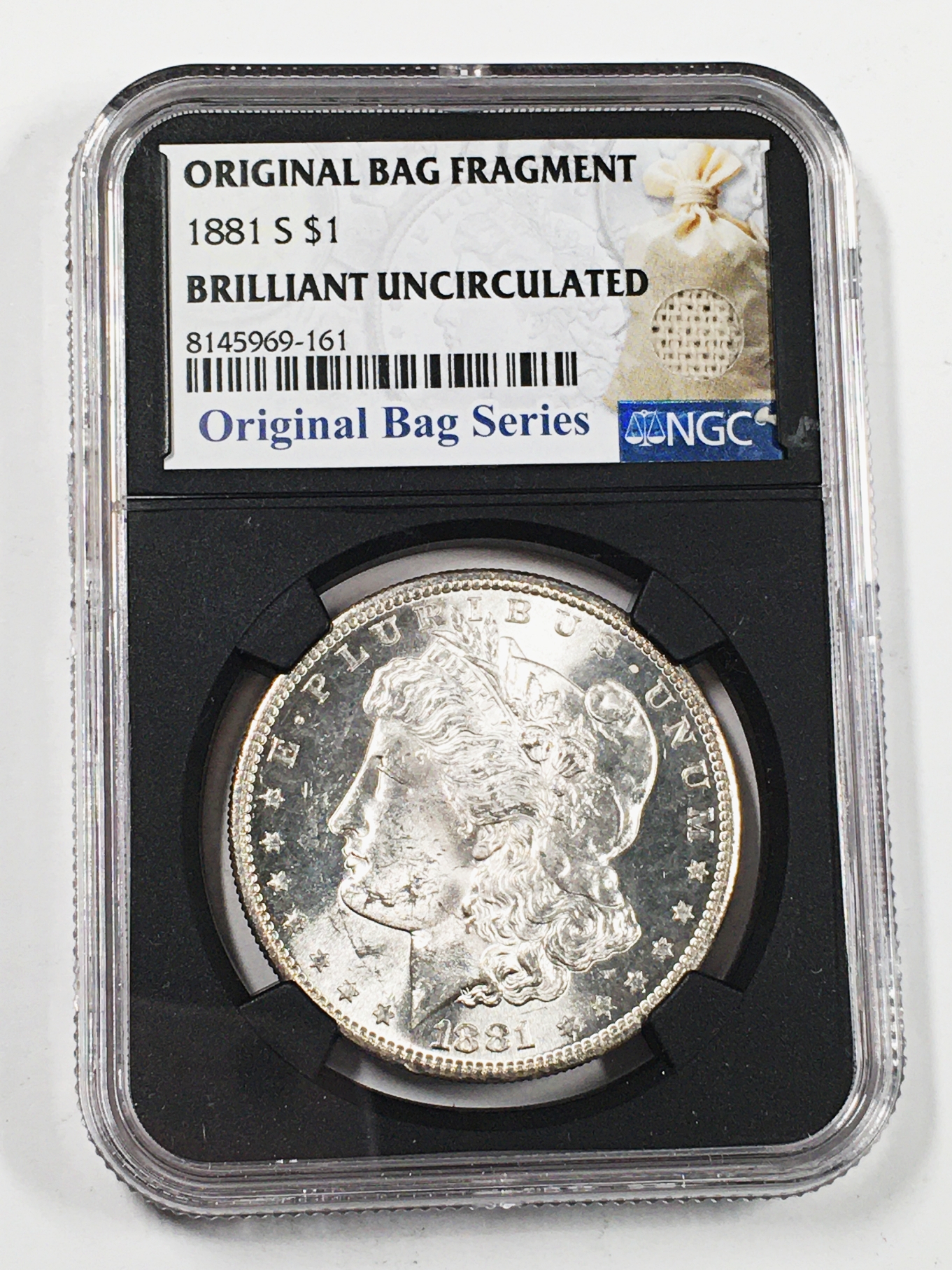 1881-S Morgan Silver Dollar*Graded Brilliant Uncirculated by NGC*Slab ...