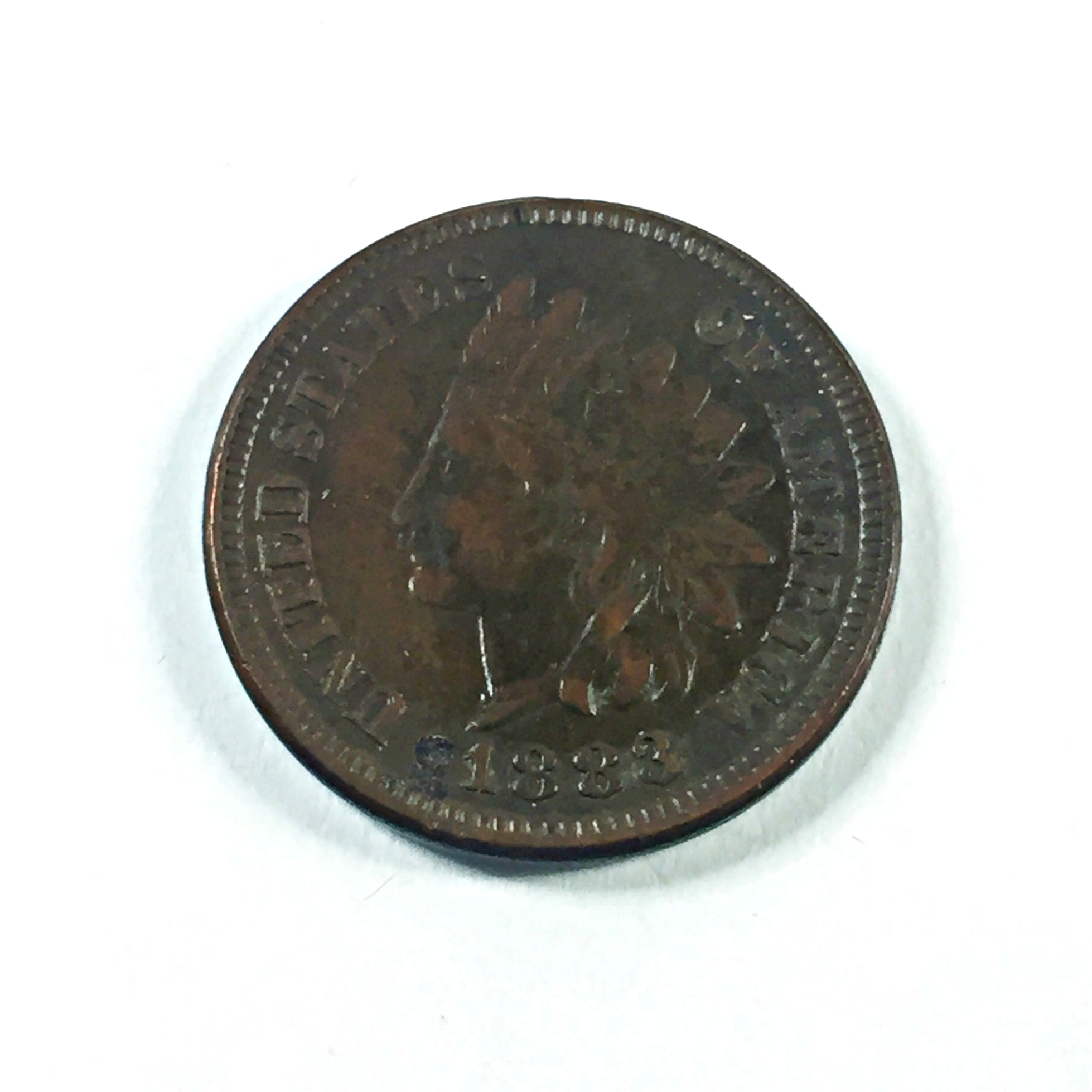 1883 Indian Head Cent*LIBERTY Fully Visible | Property Room