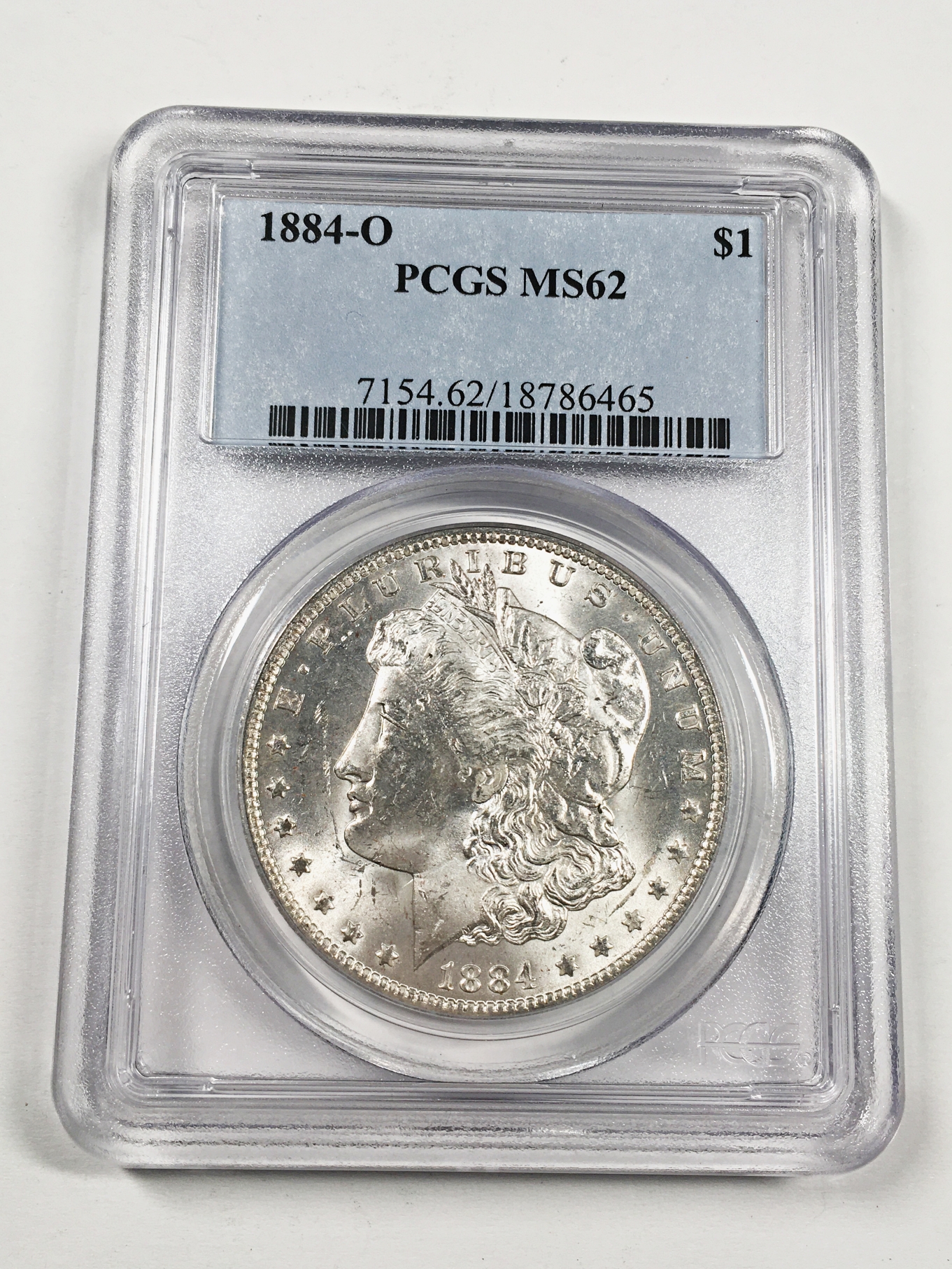 1884-O Morgan Silver Dollar*Graded MS61 by PCGS*Struck at New Orleans | Property Room