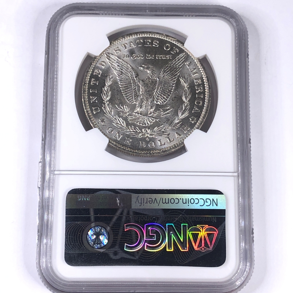 1884-O Morgan Silver Dollar*Graded MS63 by NGC*Struck at New Orleans | Property Room