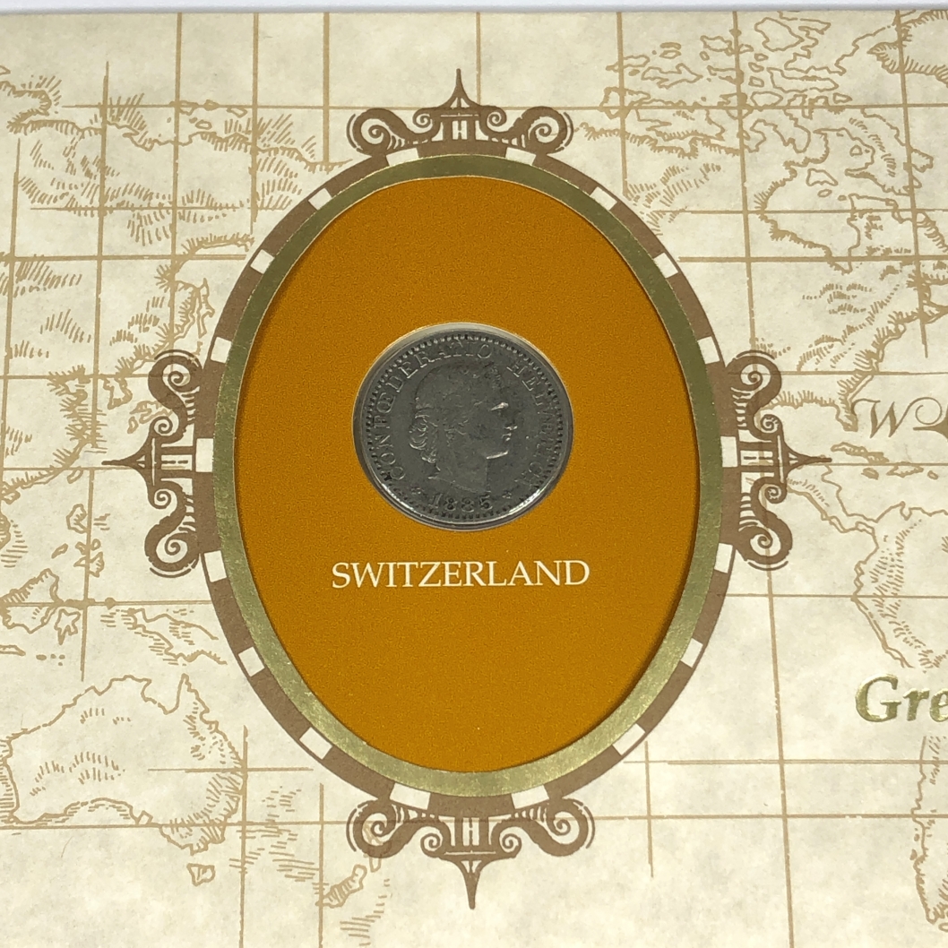 1885 Switzerland 20 Rappen*One Commemorative Stamp*On FDC for Great ...