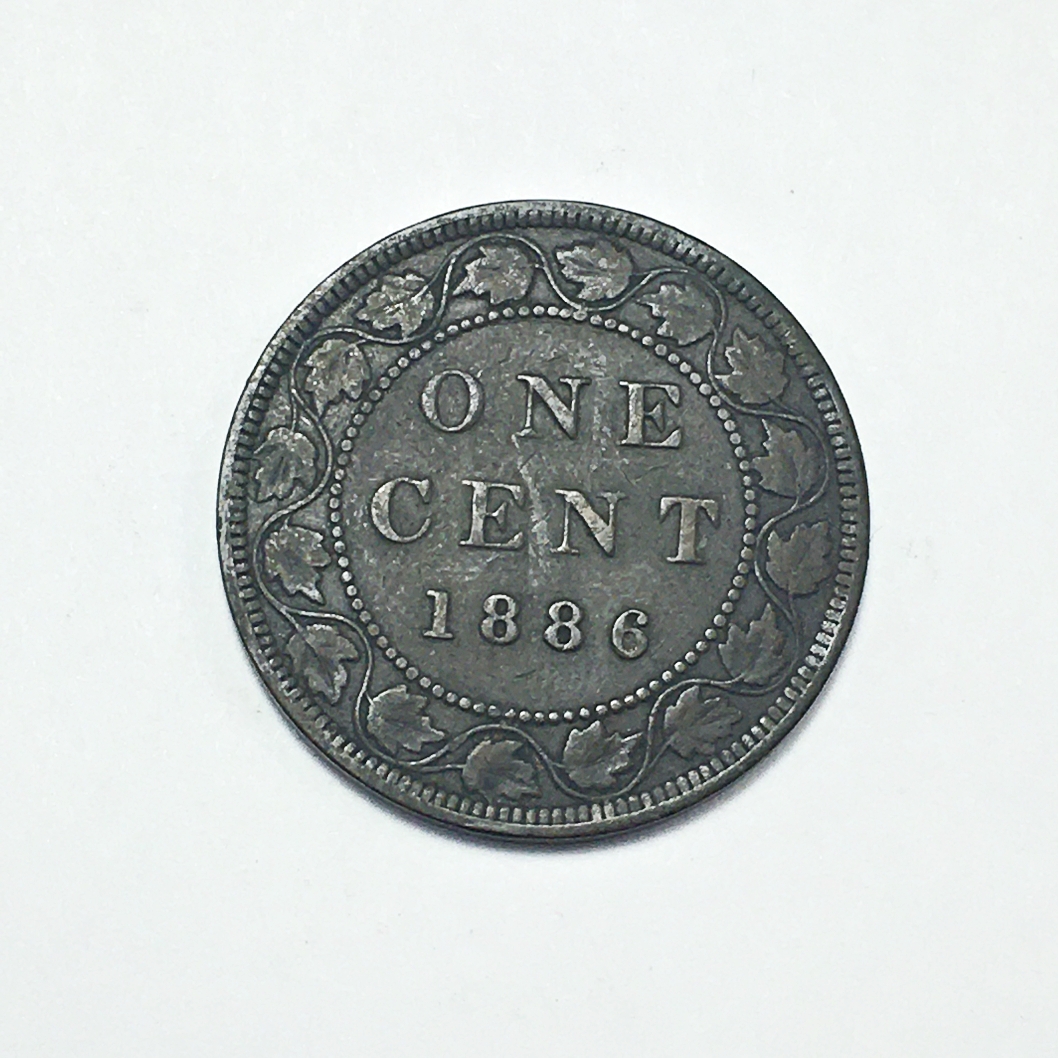 1886 Canada One Cent*Nice Detail | Property Room