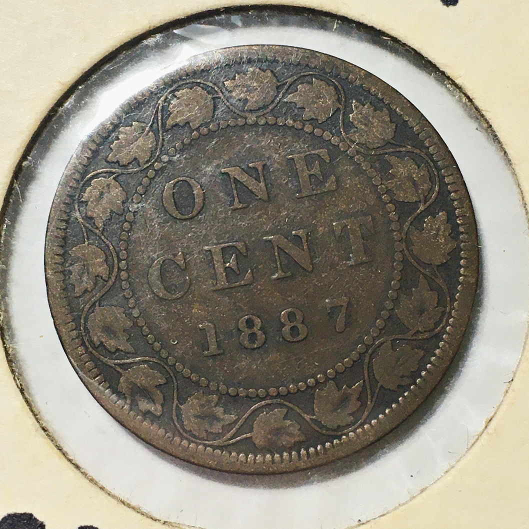 1887 Canadian One Cent | Property Room