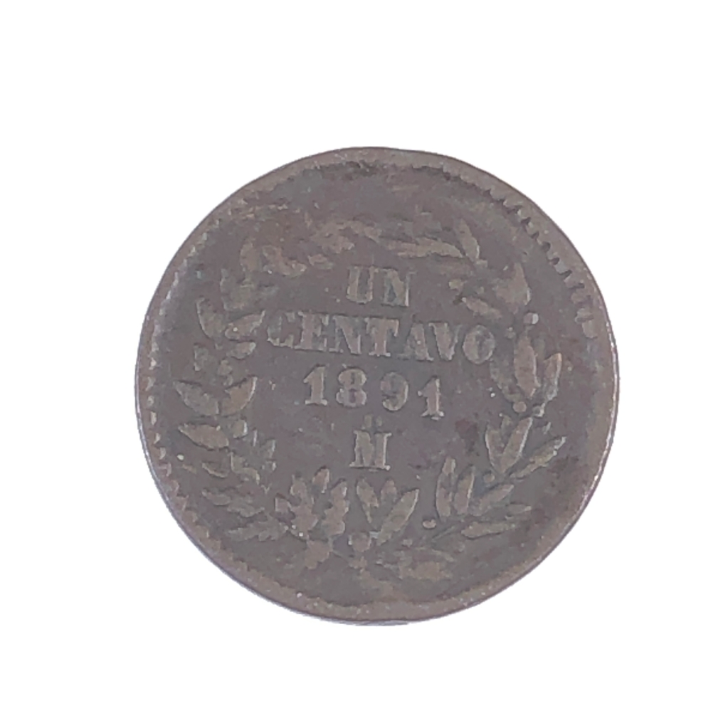 1891Mo Mexico One Centavo | Property Room