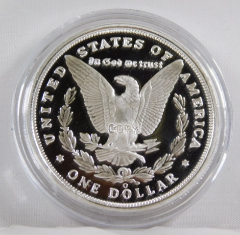 1893 Morgan Silver Dollar Replica | Property Room