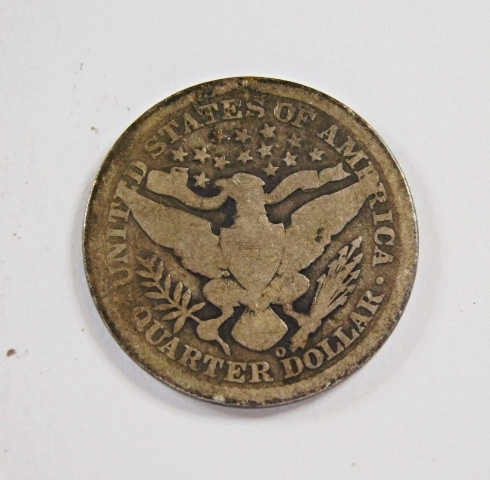 1893-O Silver Barber Quarter*Struck at New Orleans | Property Room
