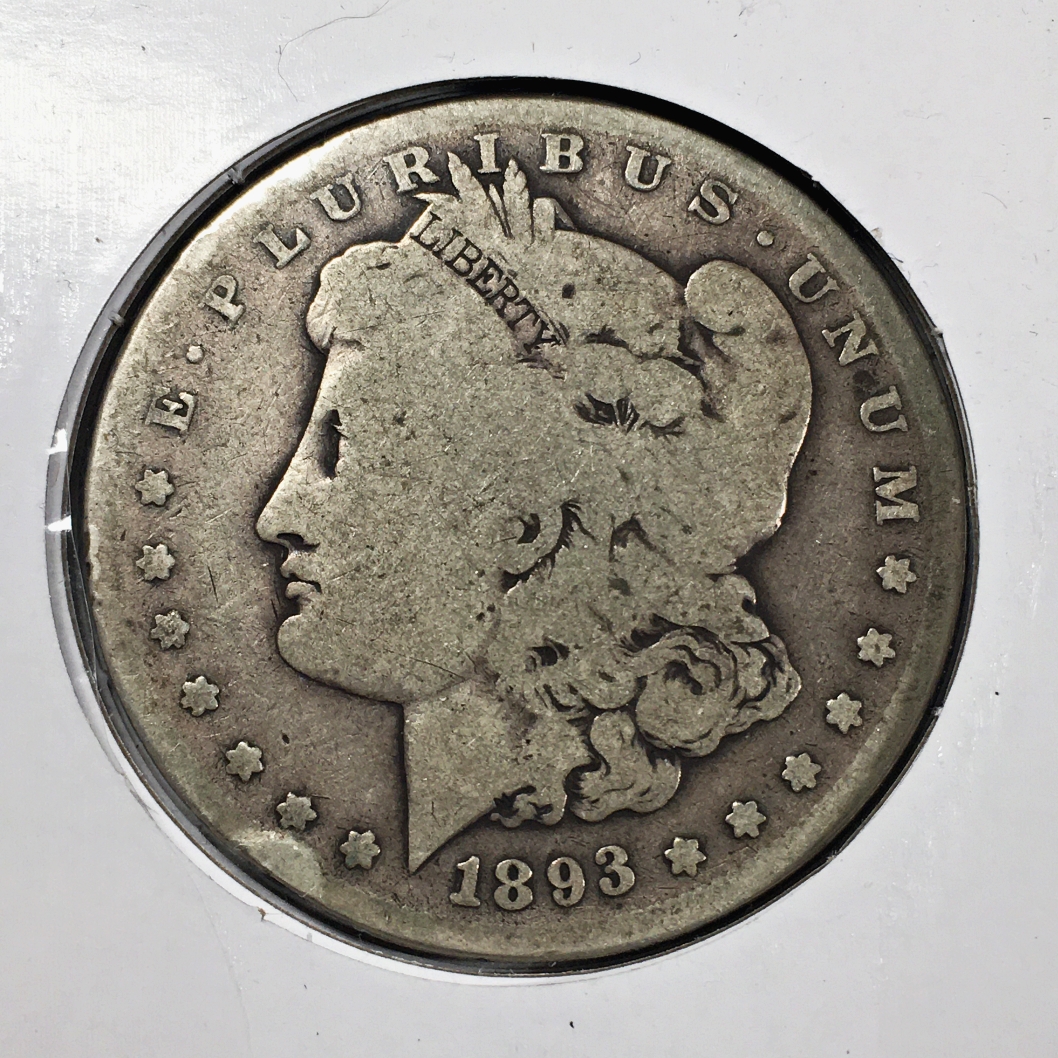 1893-S Morgan $1 Silver Dollar KEY DATE of SERIES RARE LOW MINTAGE! | Property Room