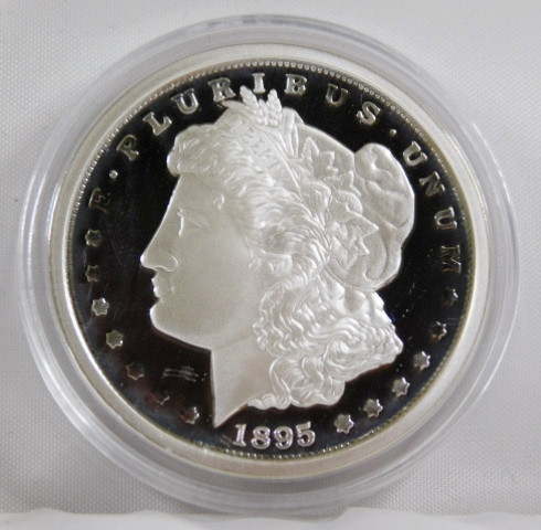 1895 Morgan Silver Dollar Replica | Property Room