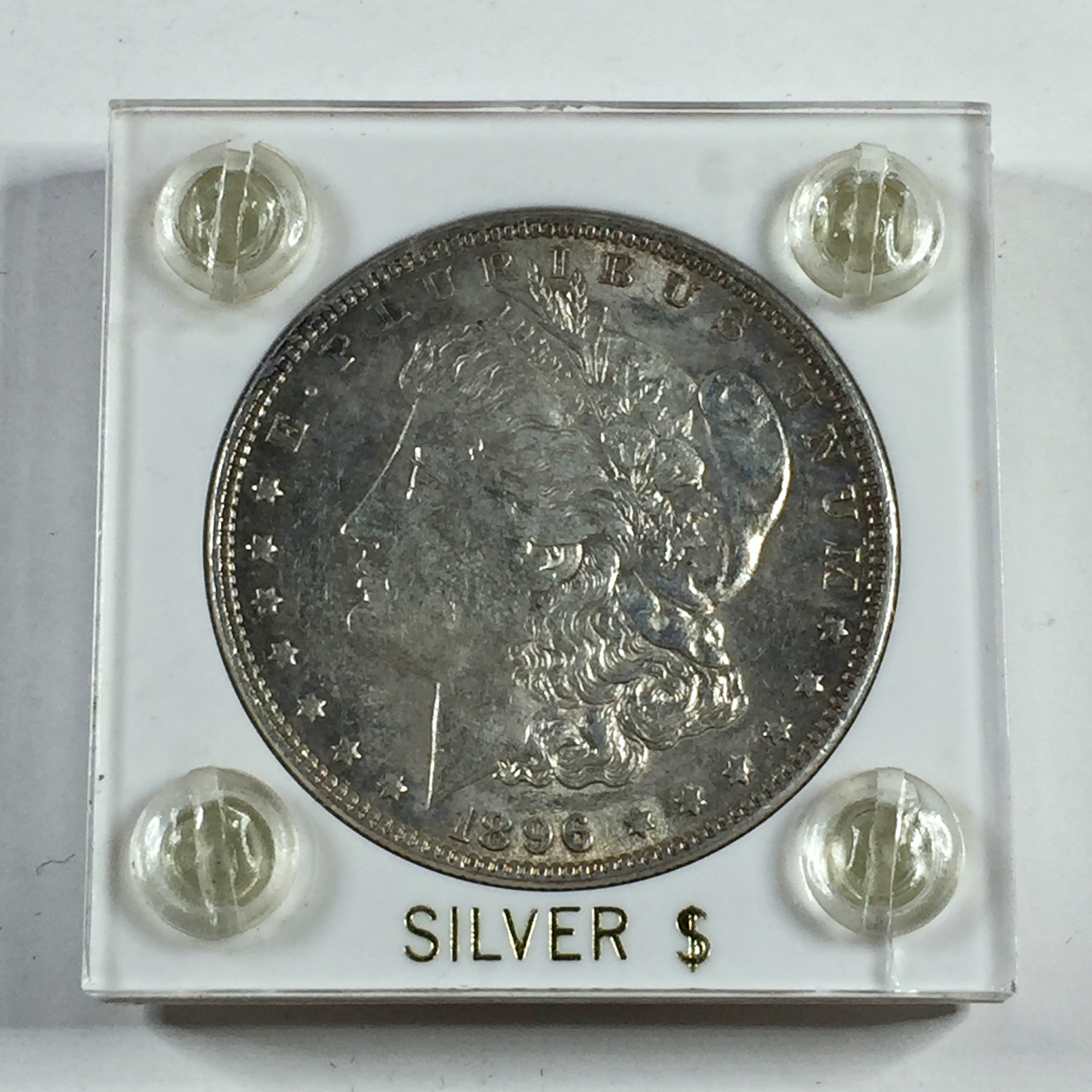 1896 Morgan Silver Dollar*High Grade*In Protective Capsule | Property Room