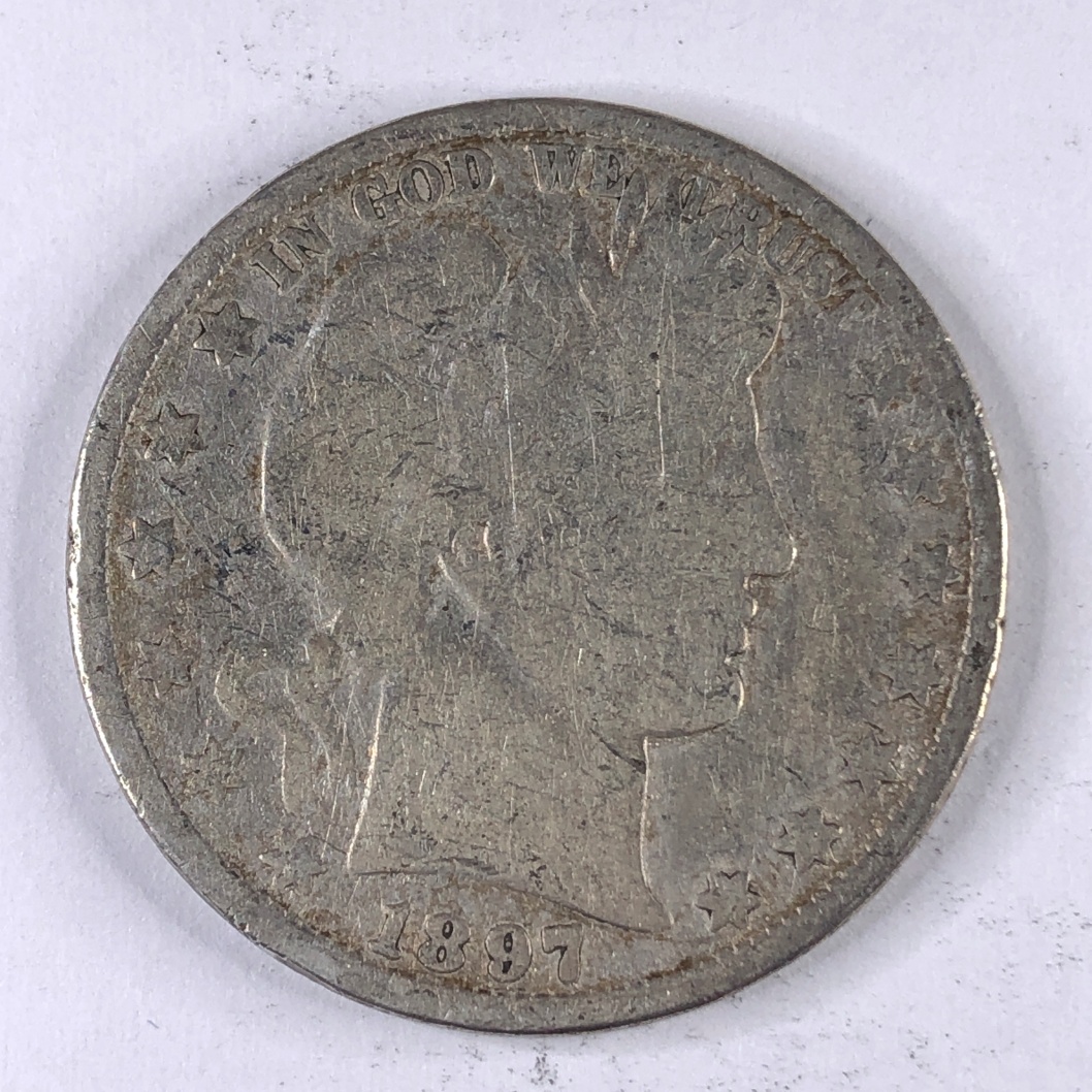 1897 Silver Barber Half Dollar | Property Room