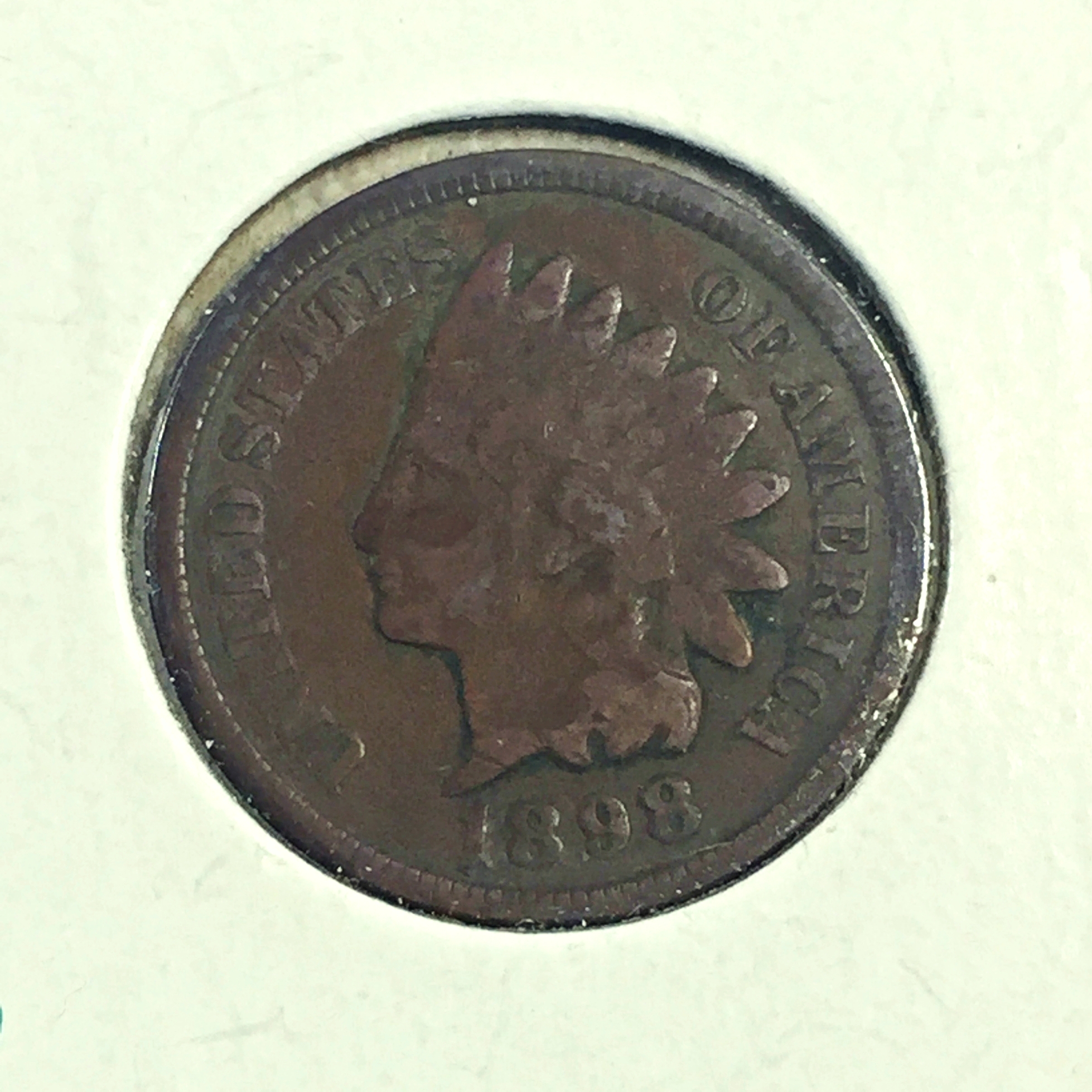 1898 Indian Head Cent | Property Room