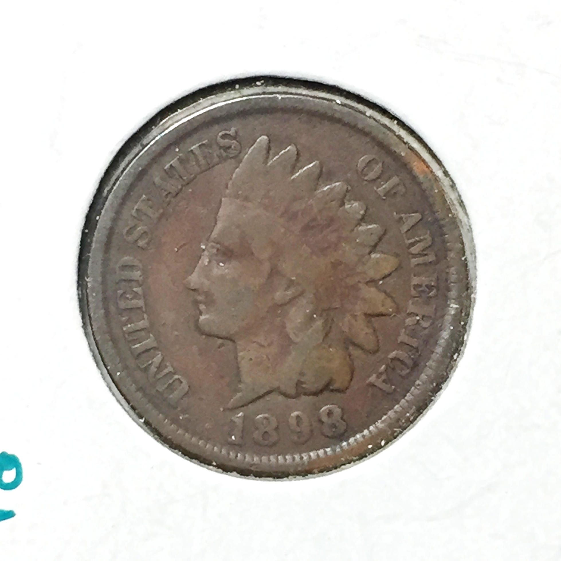 1898 Indian Head Cent | Property Room