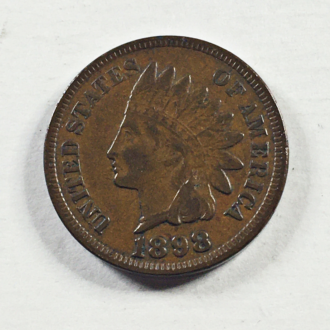 1898 Indian head Cent*LIBERTY Fully Visible | Property Room