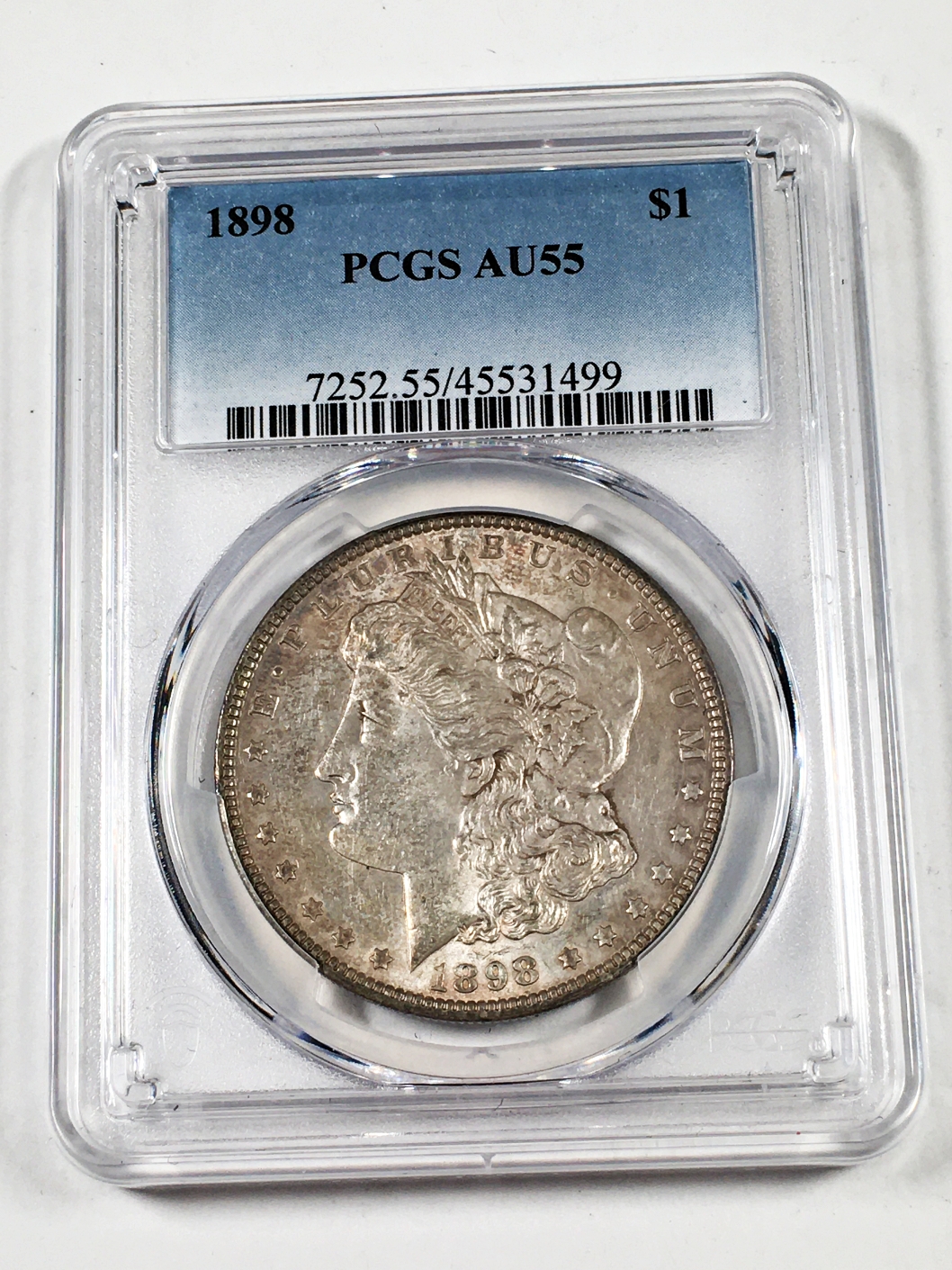 1898 Morgan Silver Dollar*Graded AU55 by PCGS | Property Room