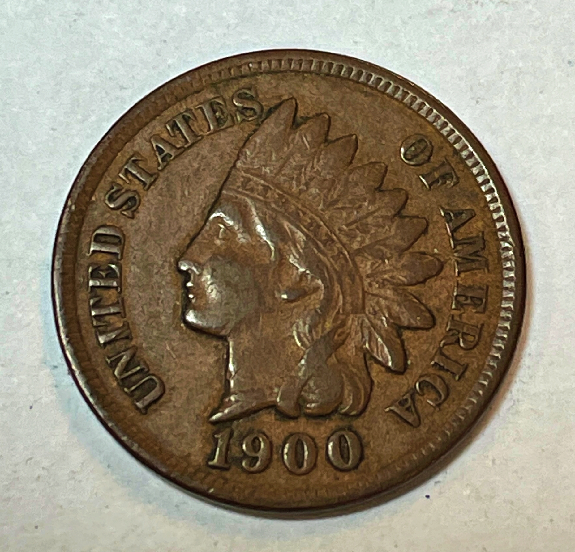 1900 Indian Head Cent w/Full LIBERTY Visible | Property Room