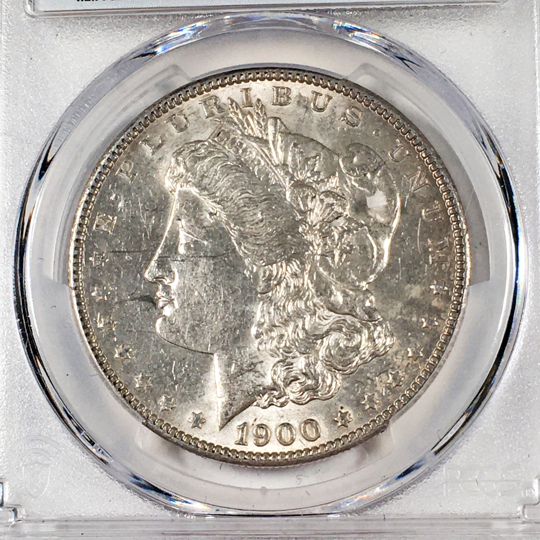 1900 Morgan Silver Dollar*Graded AU55 by PCGS | Property Room