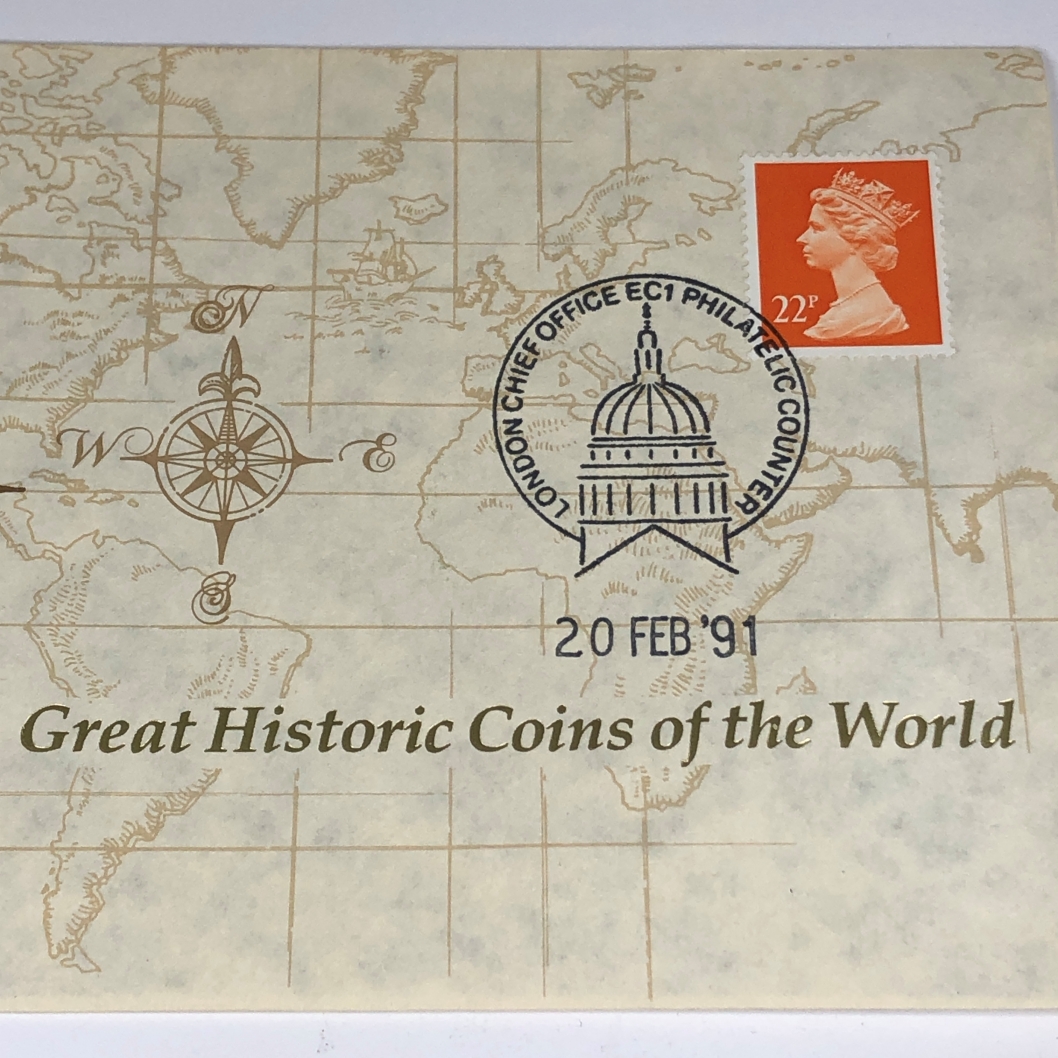 1901 Great Britain Farthing (High Grade)*One Commemorative Stamp*On FDC ...