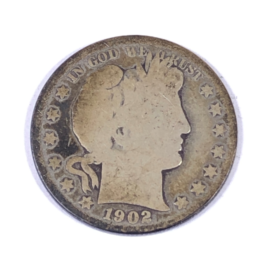 1902-O Silver Barber Half Dollar*Struck at New Orleans | Property Room