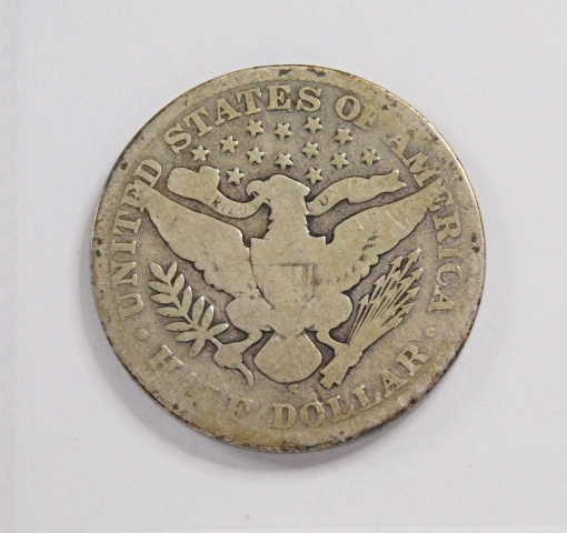 1902-S Silver Barber Half Dollar | Property Room