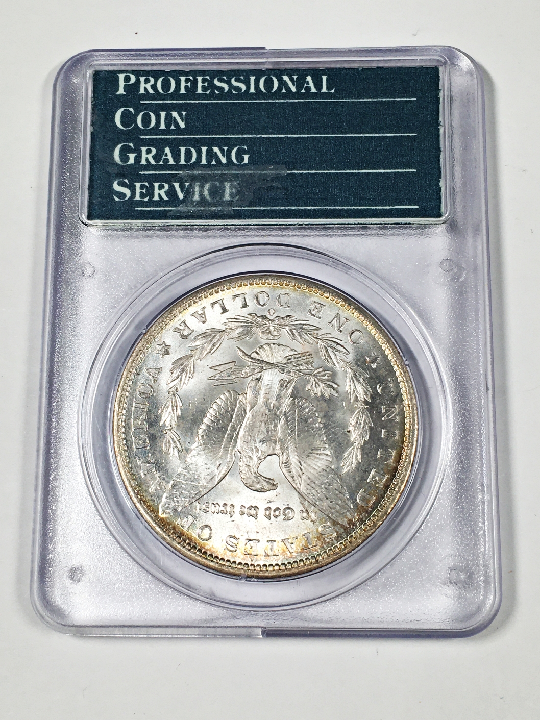 1904-O Morgan Silver Dollar*Graded MS64 by PCGS*Rattler Holder*Green ...