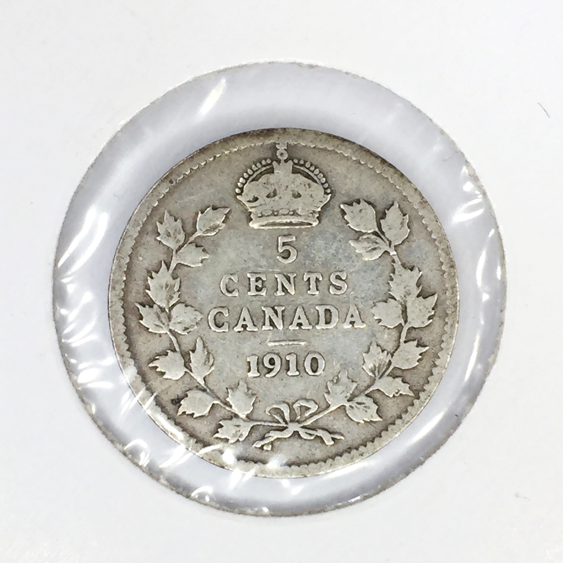1905 Canada Silver 5 Cents | Property Room