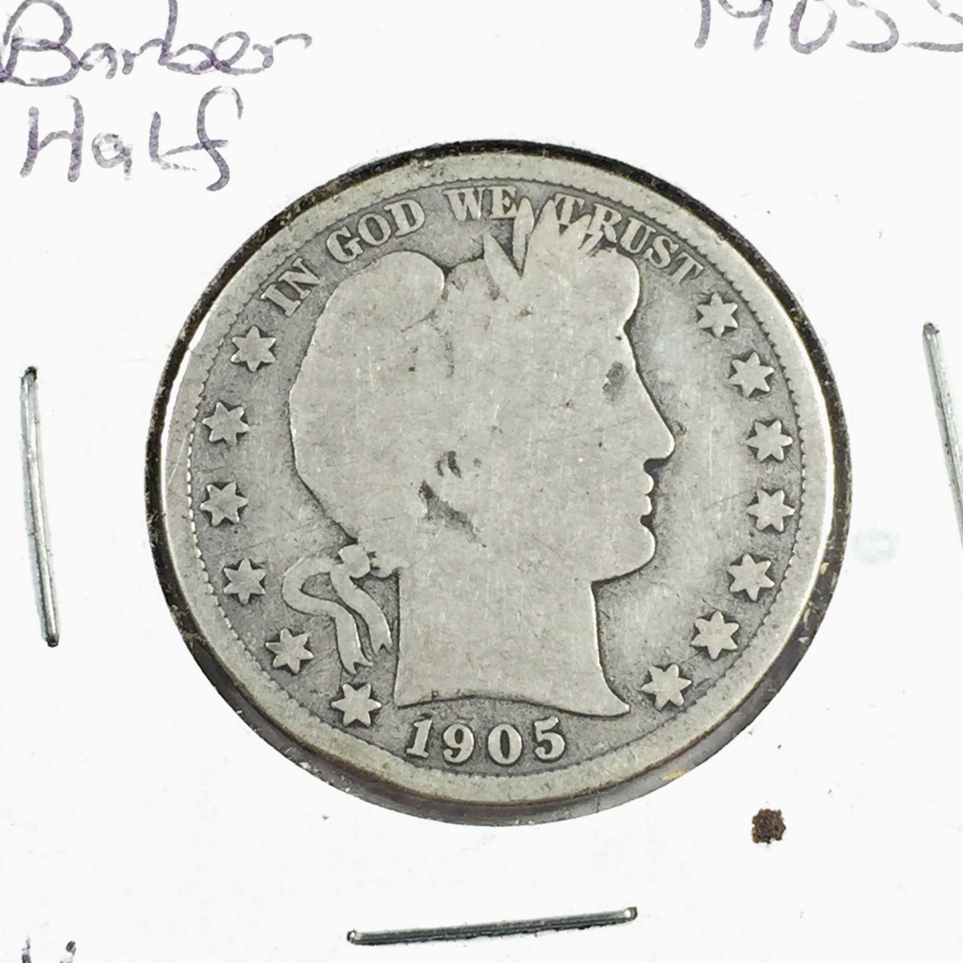 1905-S Silver Barber Half Dollar | Property Room