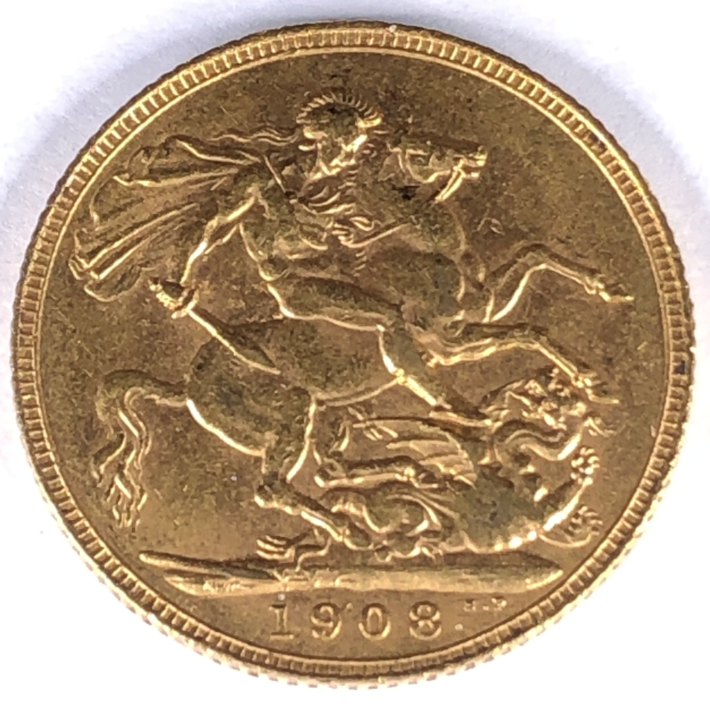 1908 British Gold Sovereign | Property Room