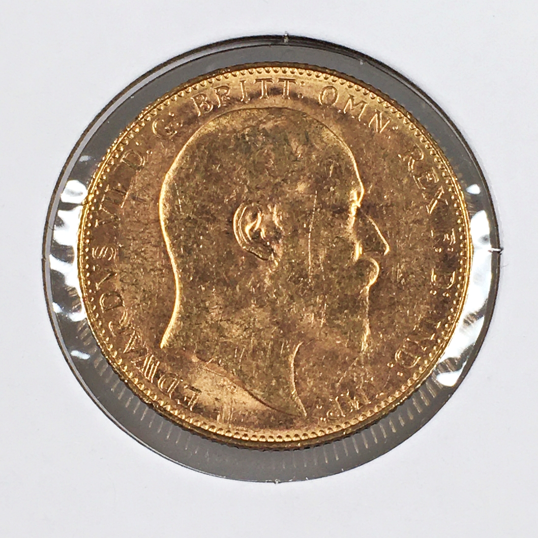 1908 Great Britain Gold Sovereign*AGW: .235*High Grade | Property Room