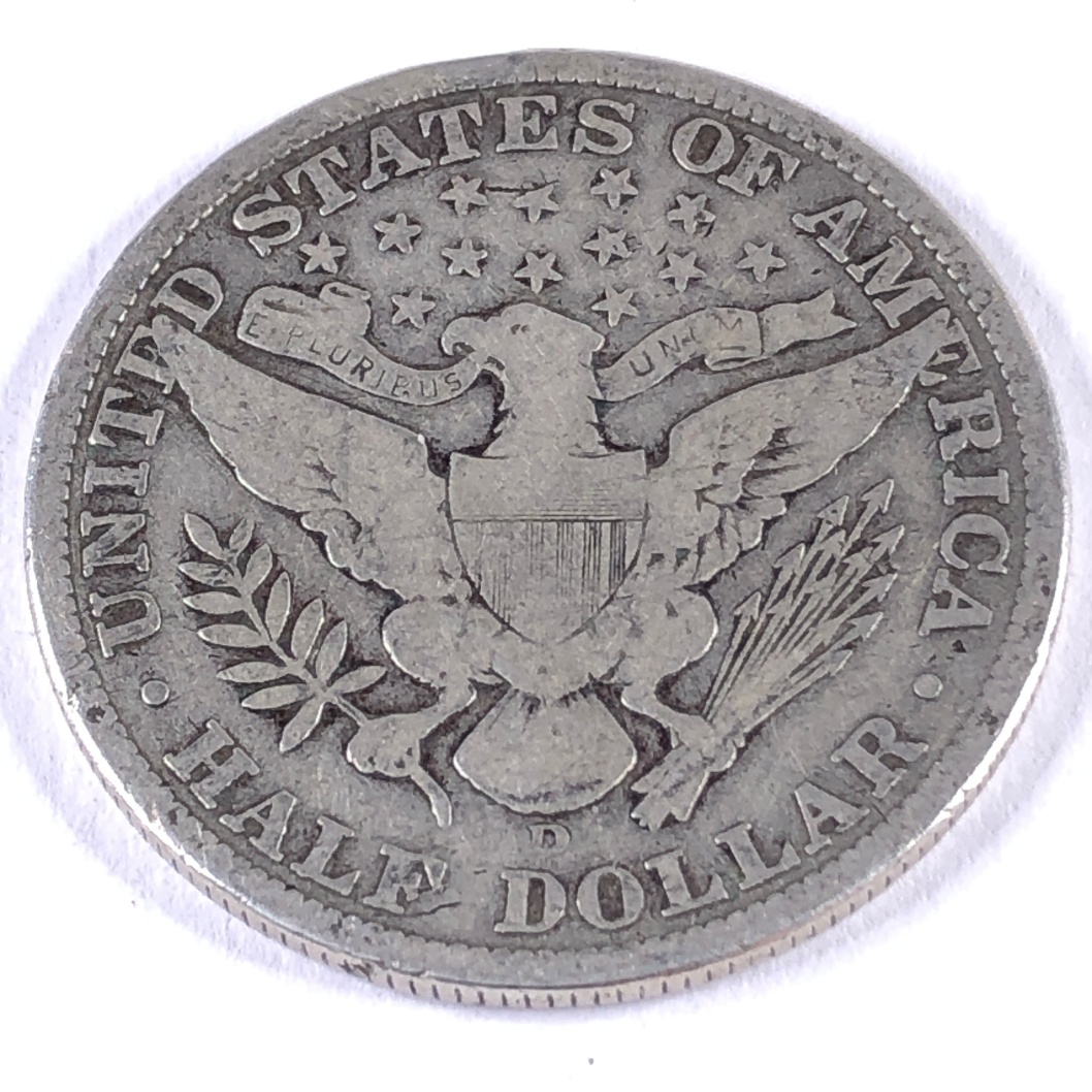 1908-O Silver Barber Half Dollar*Struck at New Orleans | Property Room