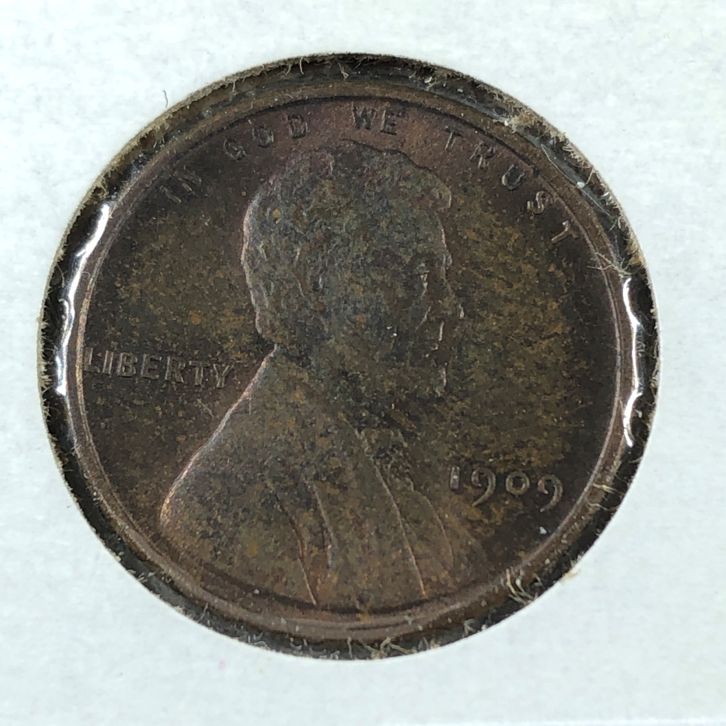 1909 VDB Lincoln Head Wheat Cent*Only Year of Issue*High Grade ...