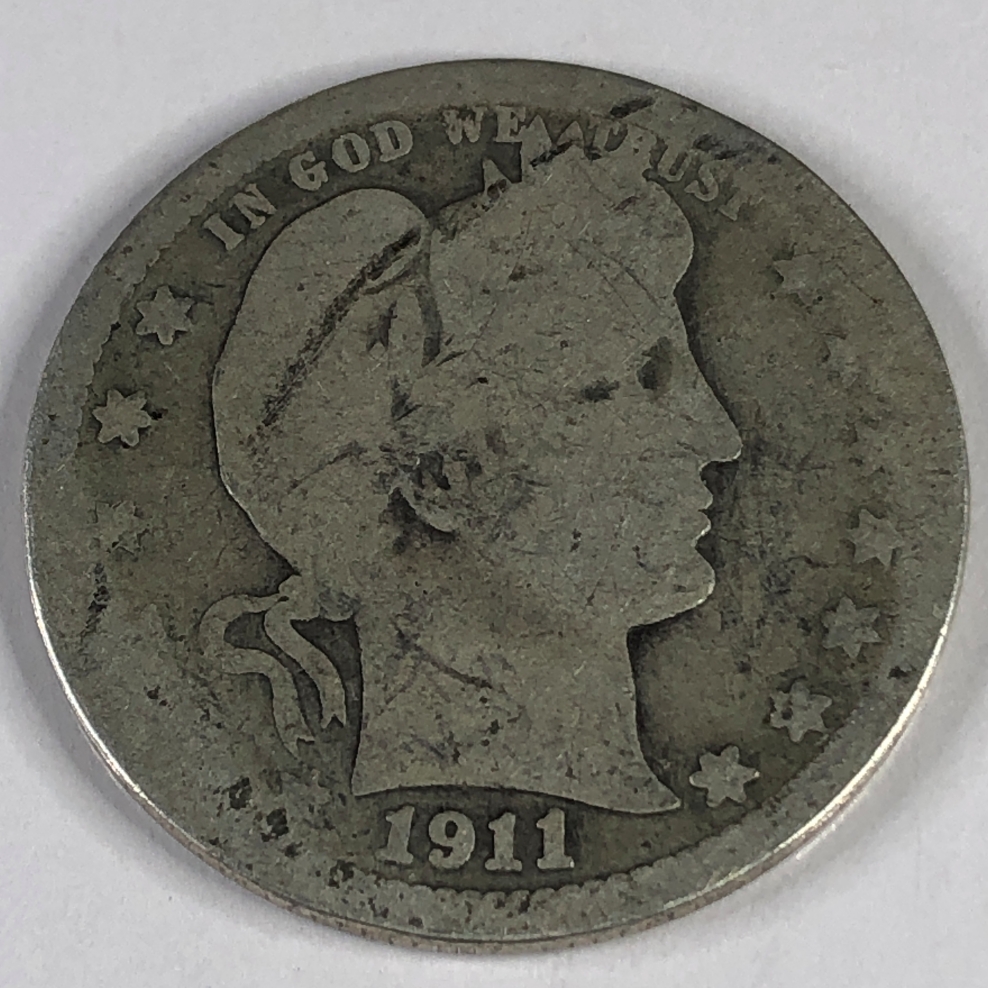 1912 D Silver Barber Dime Well Circulated Condition Low Ball Set ...