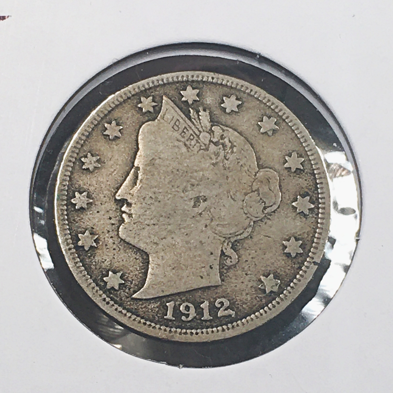 1912-D Liberty Head "V" Nickel*LIBERTY Fully Visible | Property Room