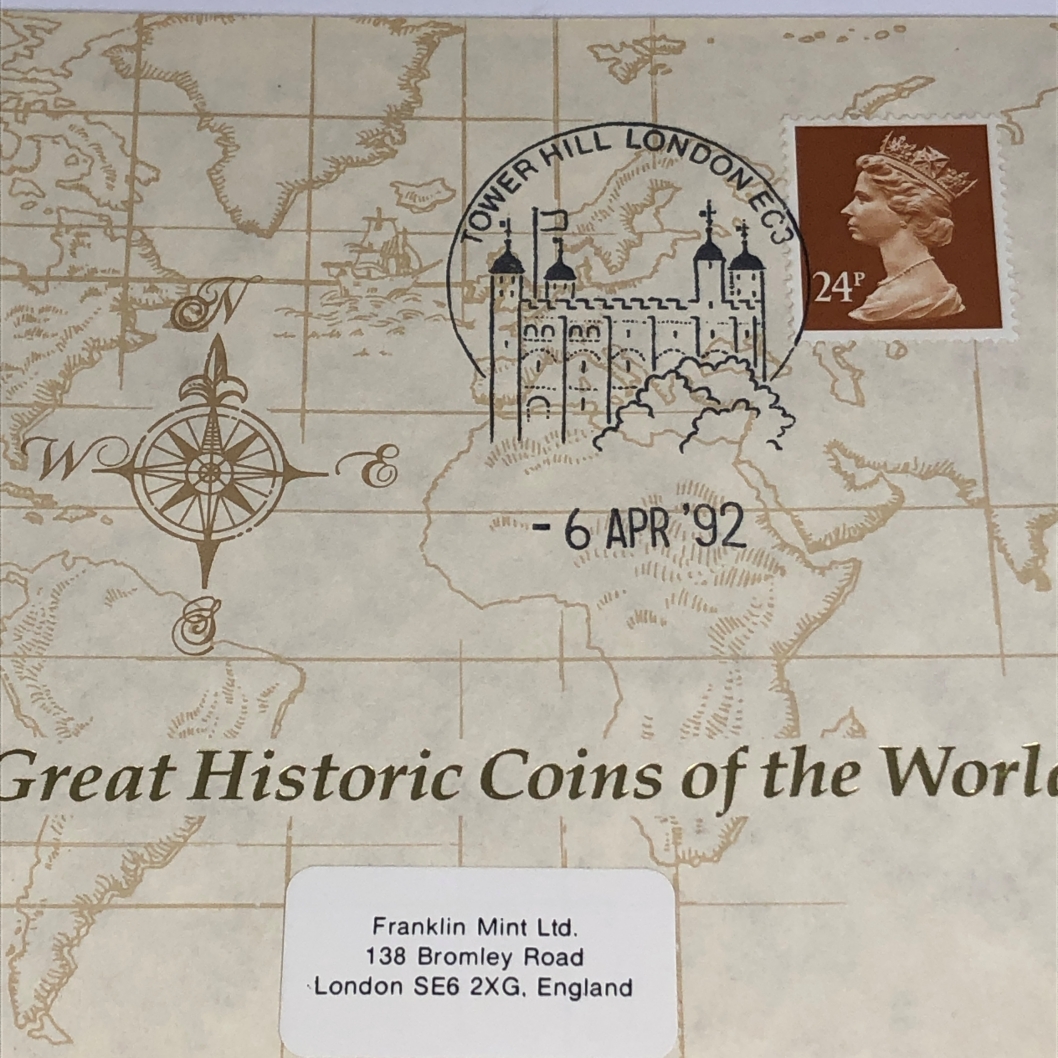 1913 Great Britain Silver 3 Pence*One Commemorative Stamp*On FDC for ...