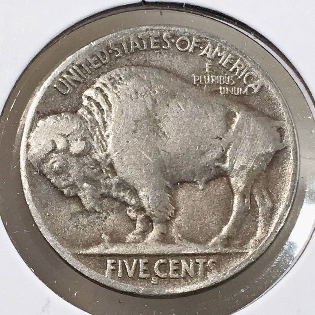 1913-S Type 2 Buffalo 5c | Property Room