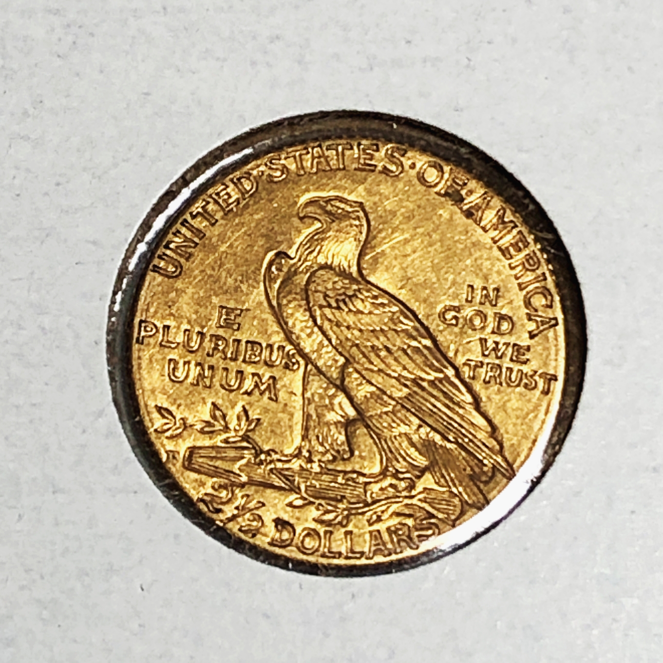 1914-D $2-1/2 Gold Indian Head Quarter Eagle*High Grade | Property Room