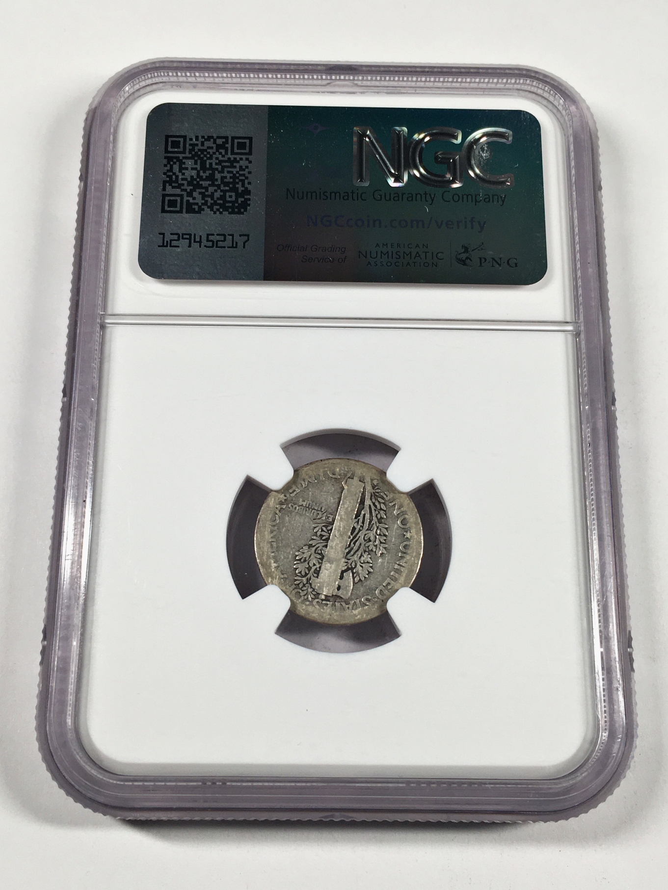 1916-D Silver Mercury Head Dime*Graded AG3 by NGC | Property Room