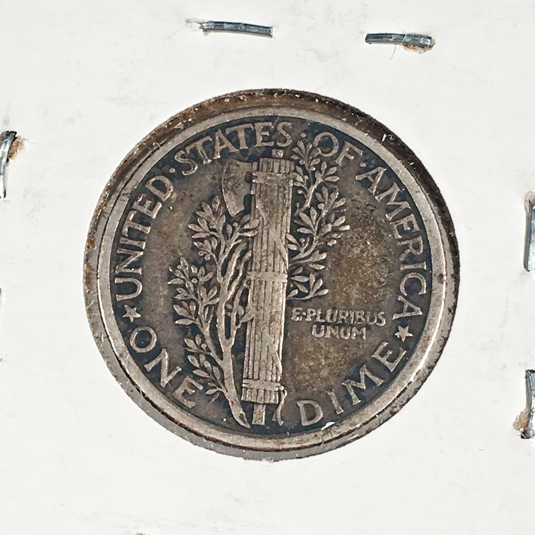 1917 Silver Mercury Head Dime | Property Room