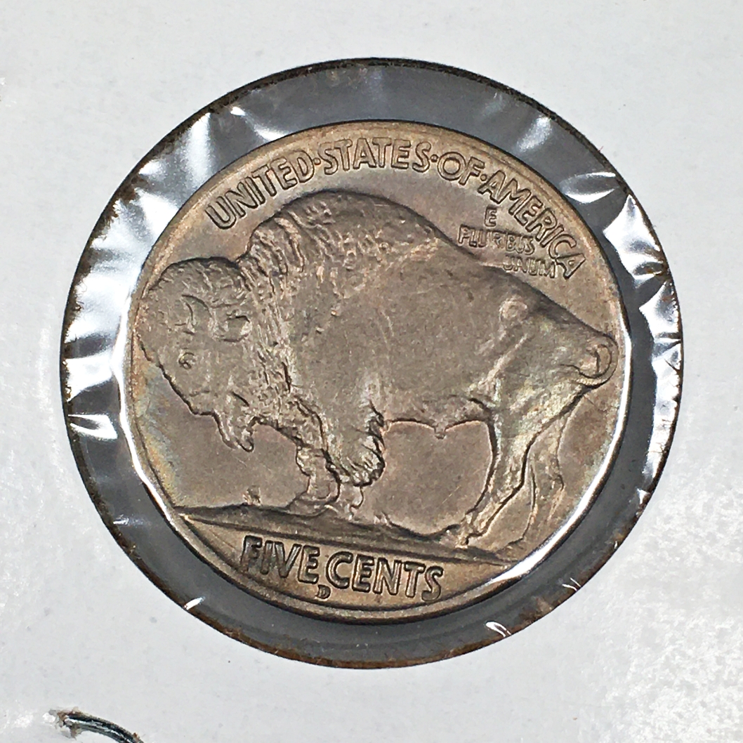 1917-D*Buffalo Nickel*Full Horn*High Grade | Property Room