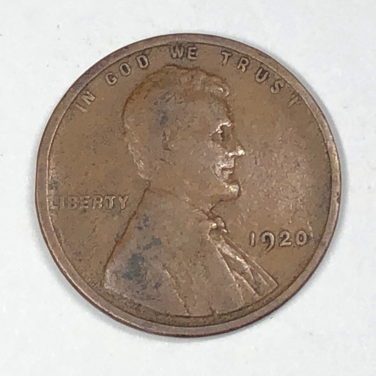 1920 Wheat Back Lincoln Cent | Property Room