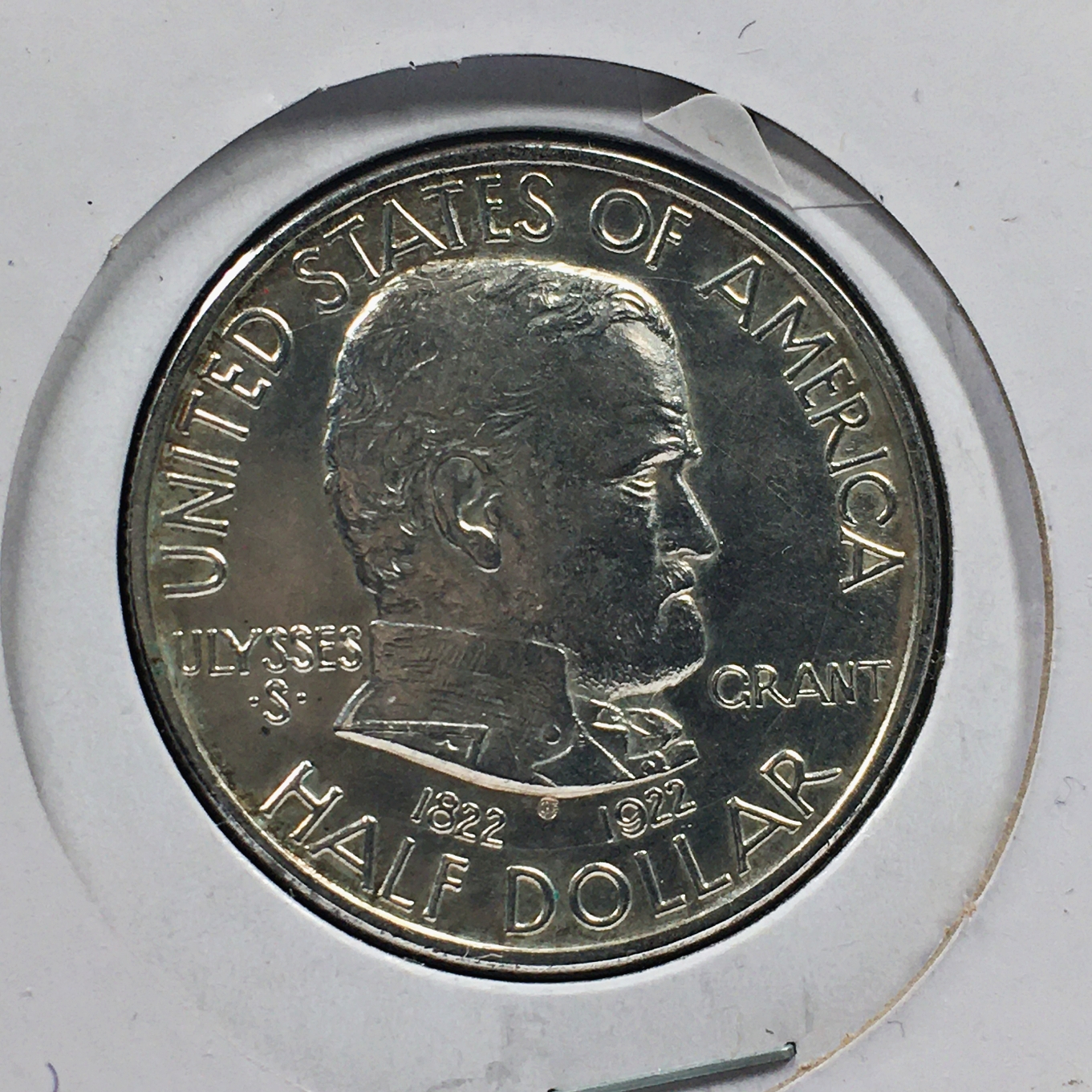 1922 Grant Memorial Commemorative Silver Half Dollar | Property Room