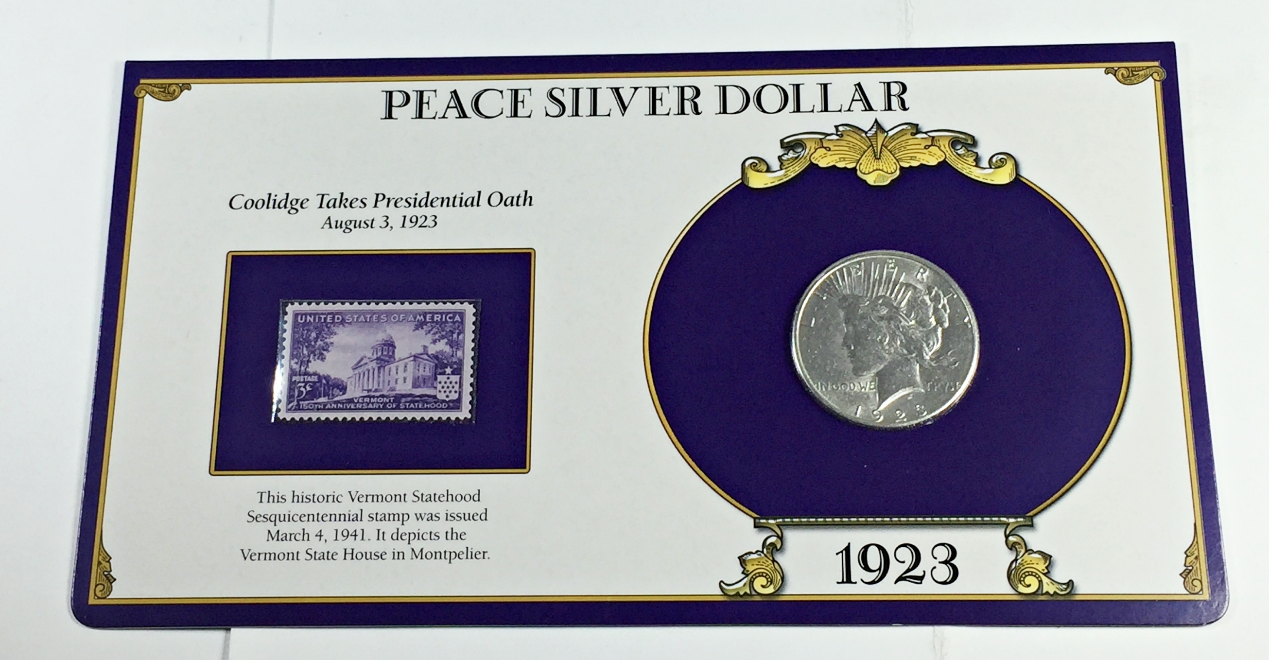 1923-S Peace Silver Dollar*Struck at San Francisco*High Grade*Comes ...