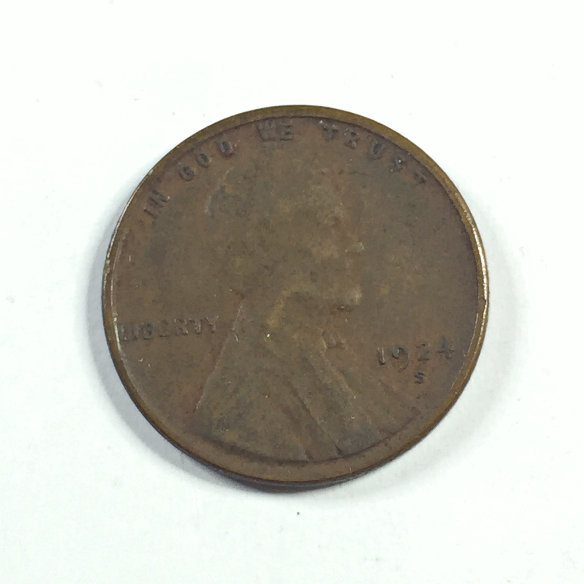 1924-S Lincoln Wheat Cent | Property Room