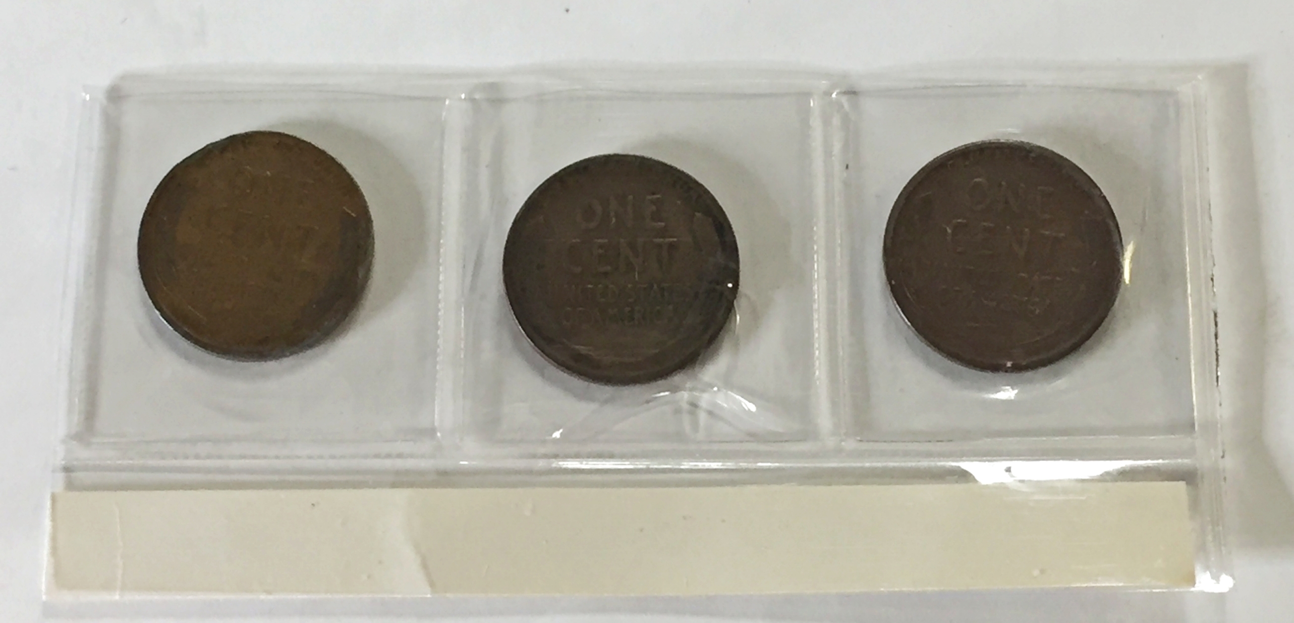 1925, 1925-D and 1925-S Lincoln Head Wheat Cents | Property Room
