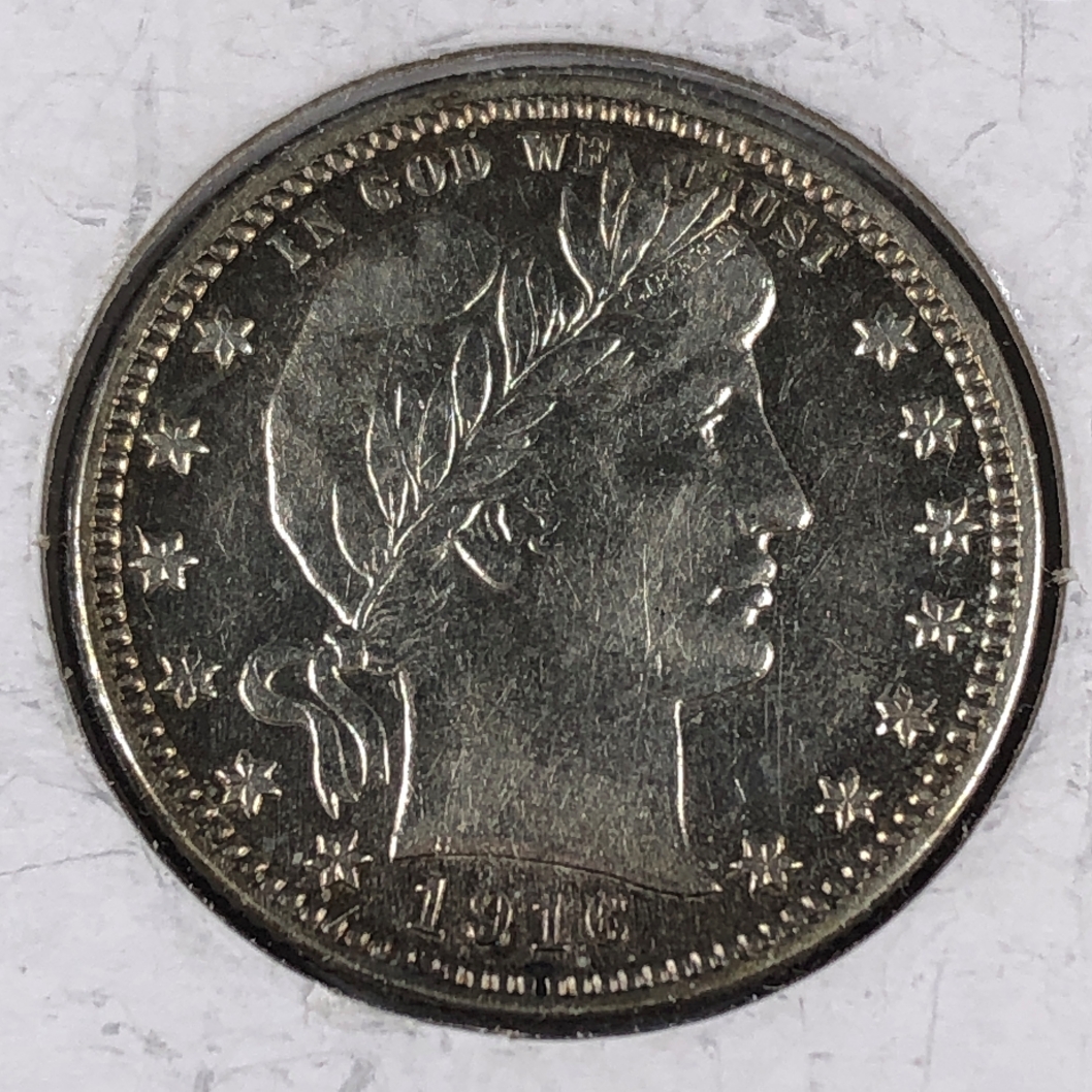 1926 Denver Minted Silver Barber Quarter Type Coin *High Grade ...